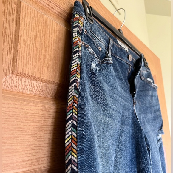 Knox Rose | Jeans | Knox Rose Embroidered Straight Leg Jeans | Poshmark